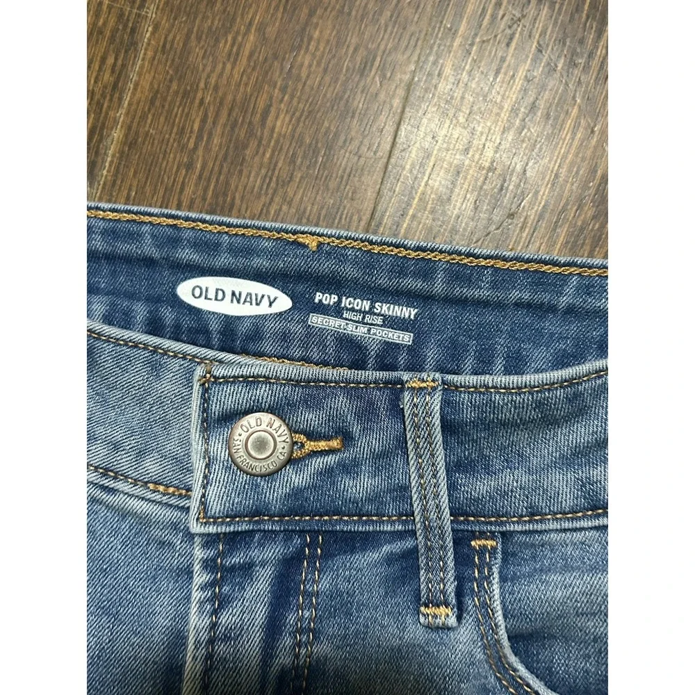 Old Navy | Jeans | Old Navy Jeans Womens 2 Blue Pop Icon Skinny High ...